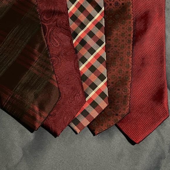 Accessories | Mens Ties Shades Of Red | Poshmark